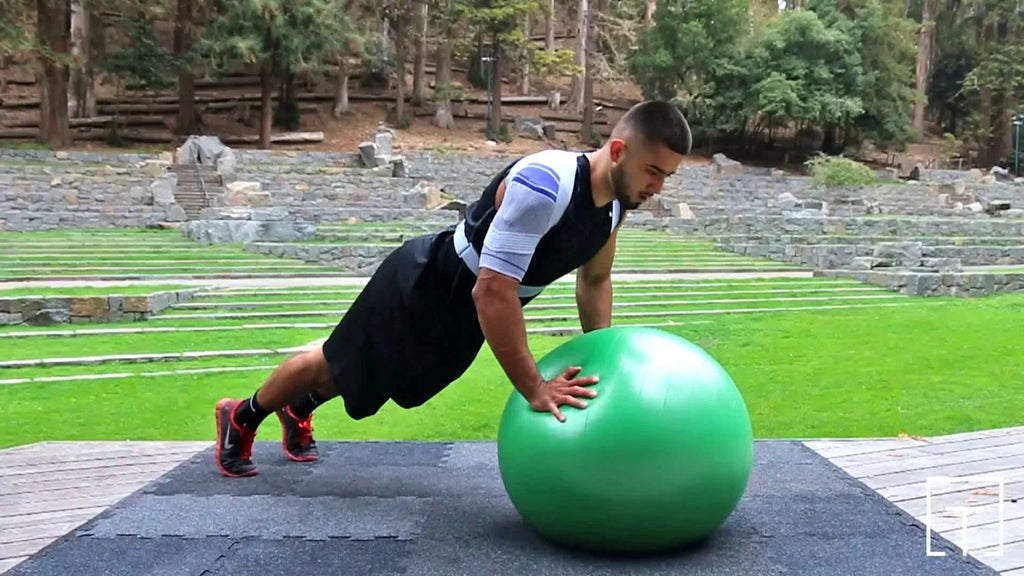 Stability Ball Push-Ups Workout | Bauerfeind New Zealand